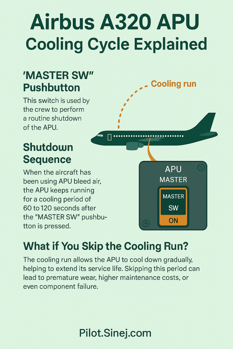A320 APU MASTER SW Bleed Air Shutdown: Full Sequence Explained