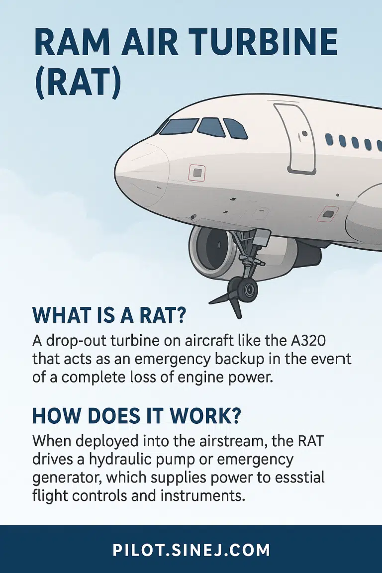 Ram Air Turbine (RAT) on Airbus A320: Emergency Power Explained